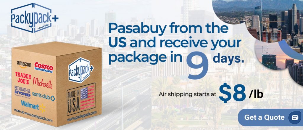 Shop from US, Ship to PH — Packypack by Forex | eShip