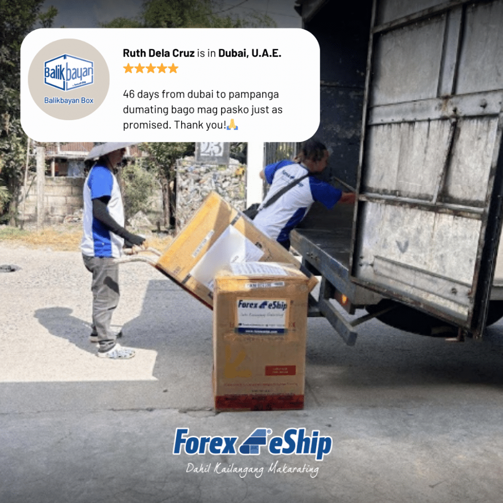Forex eShip Oregon | Balikbayan Box Shipping to the Philippines